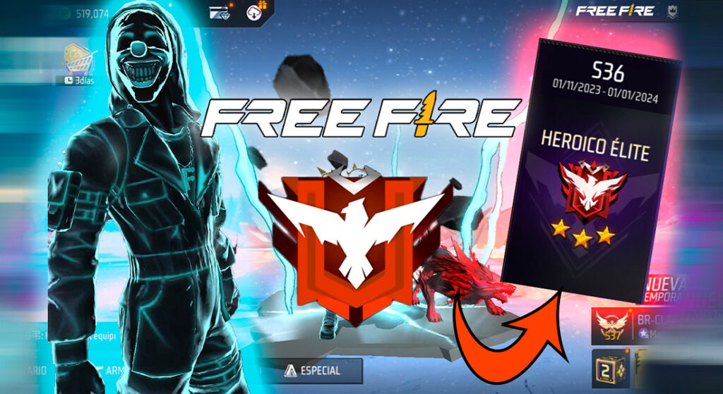 Los mejores trucos y consejos para llegar a HEROICO en Free Fire